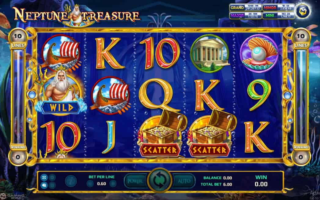 รีวิวเกมสล็อต Neptune Treasure บนเว็บ allslot888 ชั้นนำ